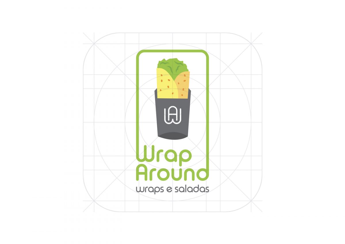 Wrap Around Logo Design - Graphic Designer and Photographer in London